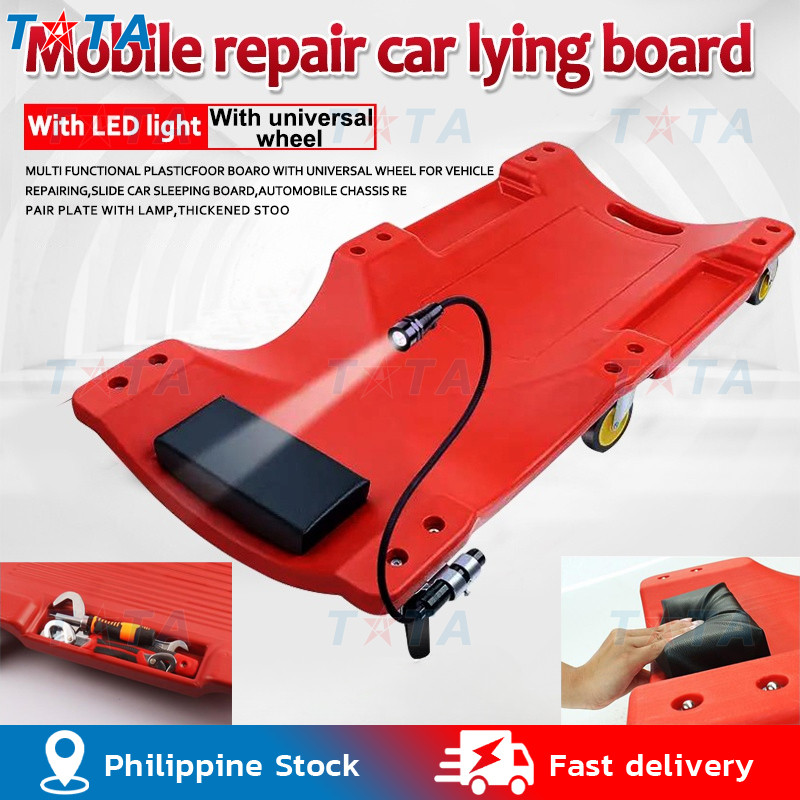 Mechanics Workshop Car Creeper 40 Inch With Led Lighting Car Repair ...