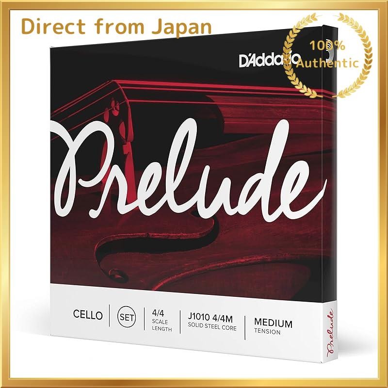 D'Addario J1010 4/4M Prelude Cello Strings/Set (nickel A) 【Domestic ...
