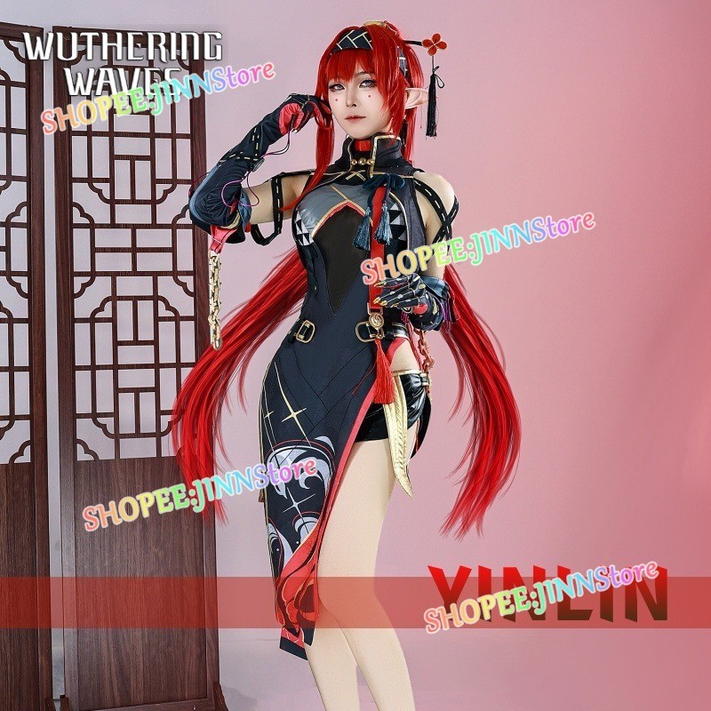 - JINN - WUTHERING WAVES Cosplay Costume Lightning of Execution YINLIN ...
