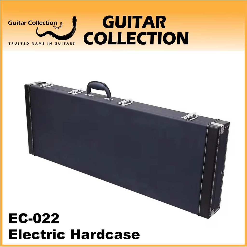 Universal Electric Guitar Hardcase / Hardshell Case Black (EC-022) | Shopee Philippines