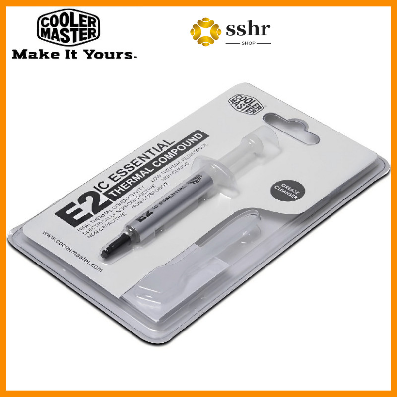 Cooler Master E2 Thermal Grease Paste-Silicon Compound for CPU Cooler ...