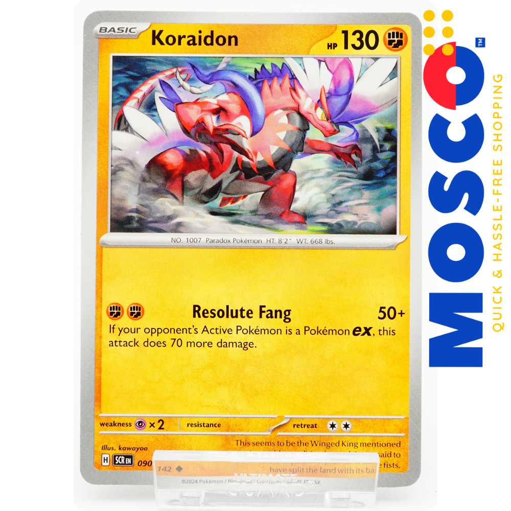 Koraidon - 090/142 Uncommon Stellar Crown | Pokemon TCG | Shopee Philippines