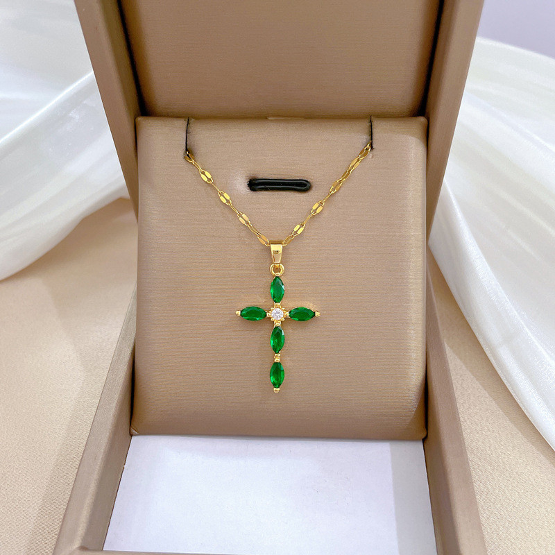 necklace pawnable pure 18k saudi gold luxury temperament full diamond ...