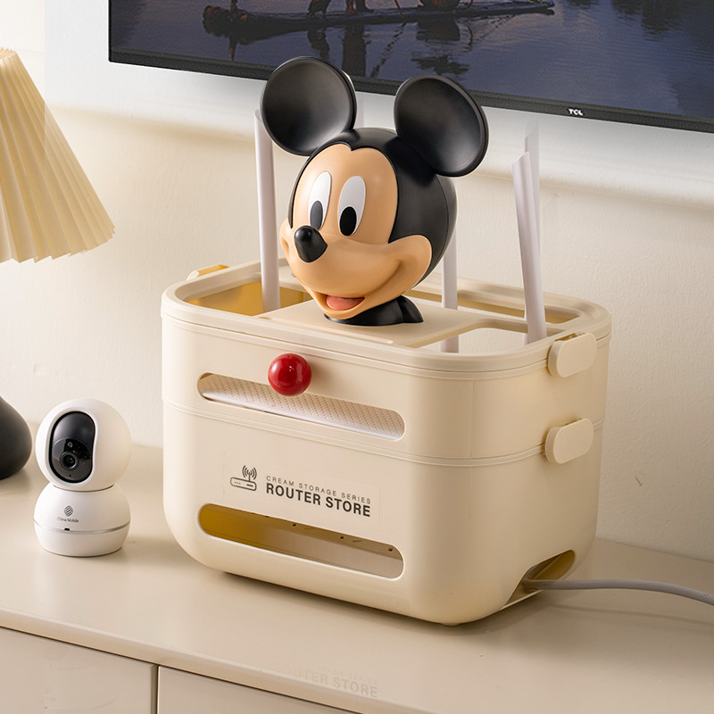 Cartoon Cartoon wifi Wireless Router Storage Box Storage Rack TV Top ...
