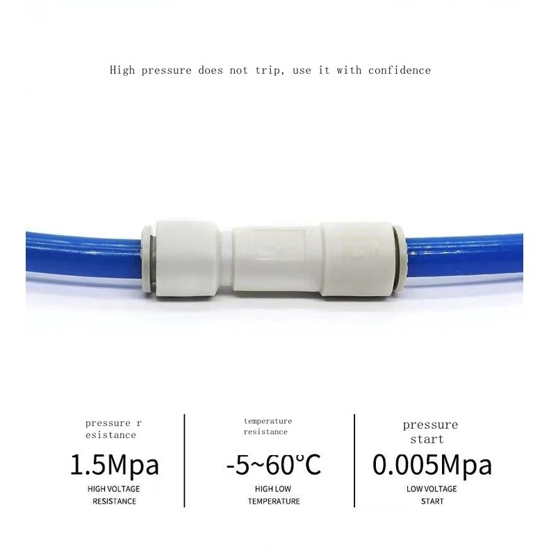 SMC type trachea check valve AKH06/08/10/12 air check valve pneumatic ...