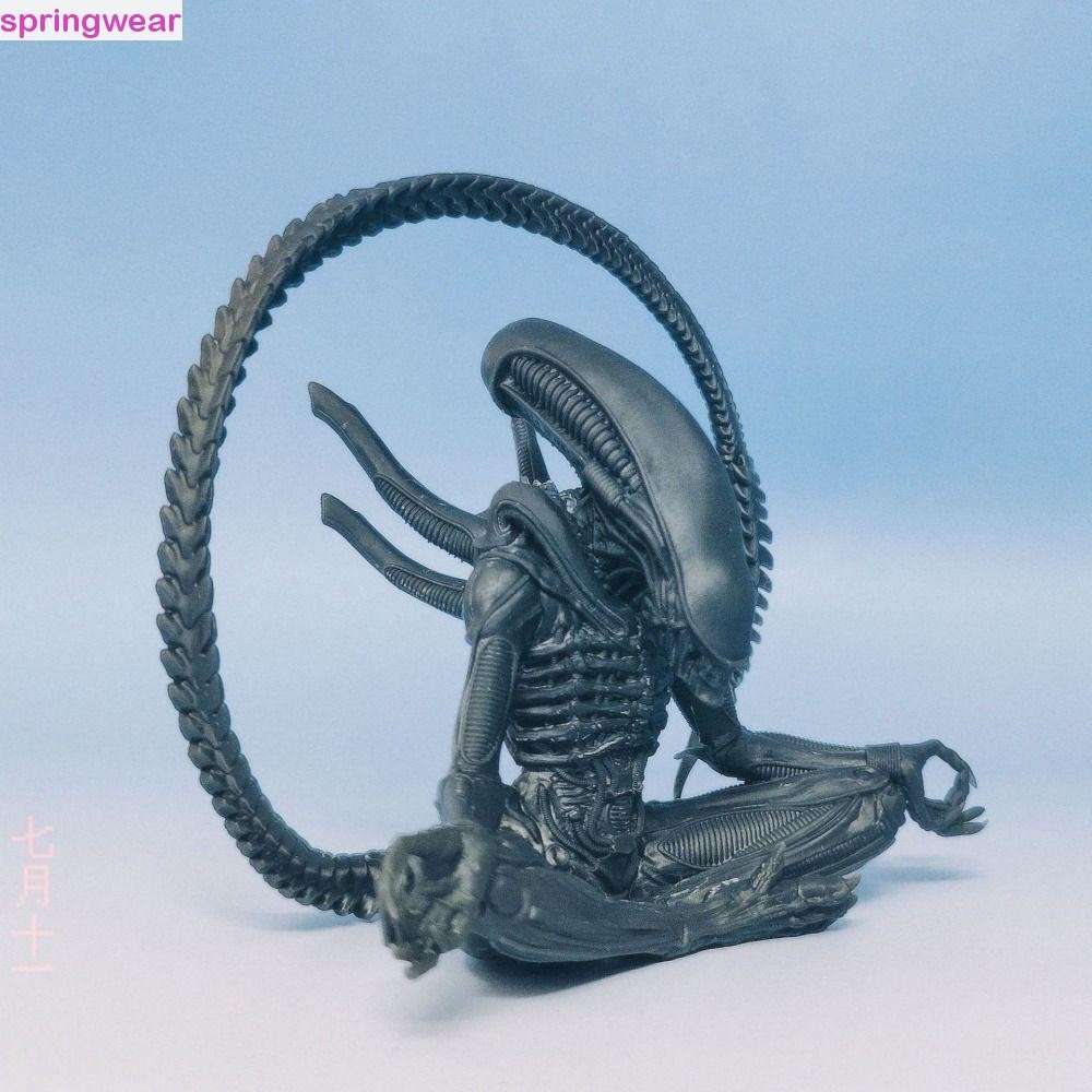 SPRINGWEAR Xenomorph Model, Aliens Romulus Meditation Xenomorph Figure ...