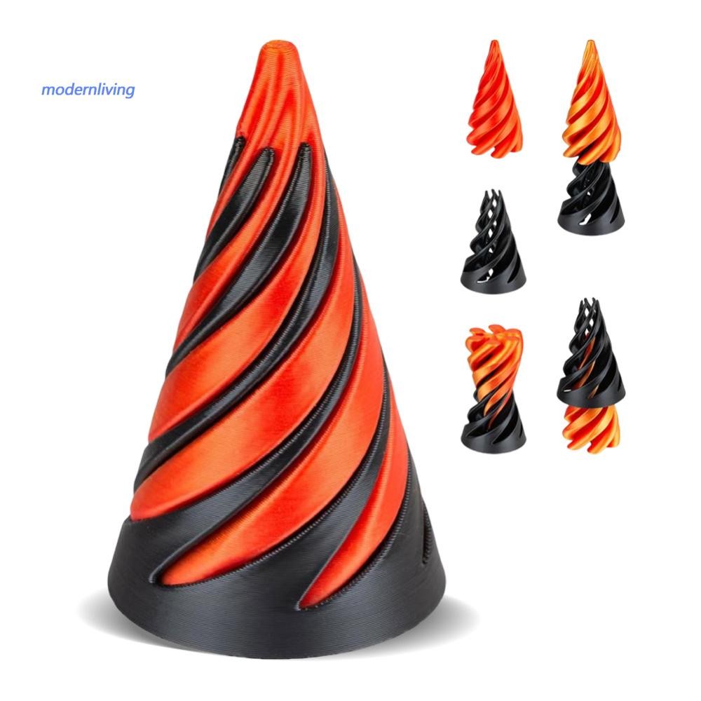 Pass Through Pyramid Fidget Toy 3D Printed Spiral Cone Toy for Kids and ...