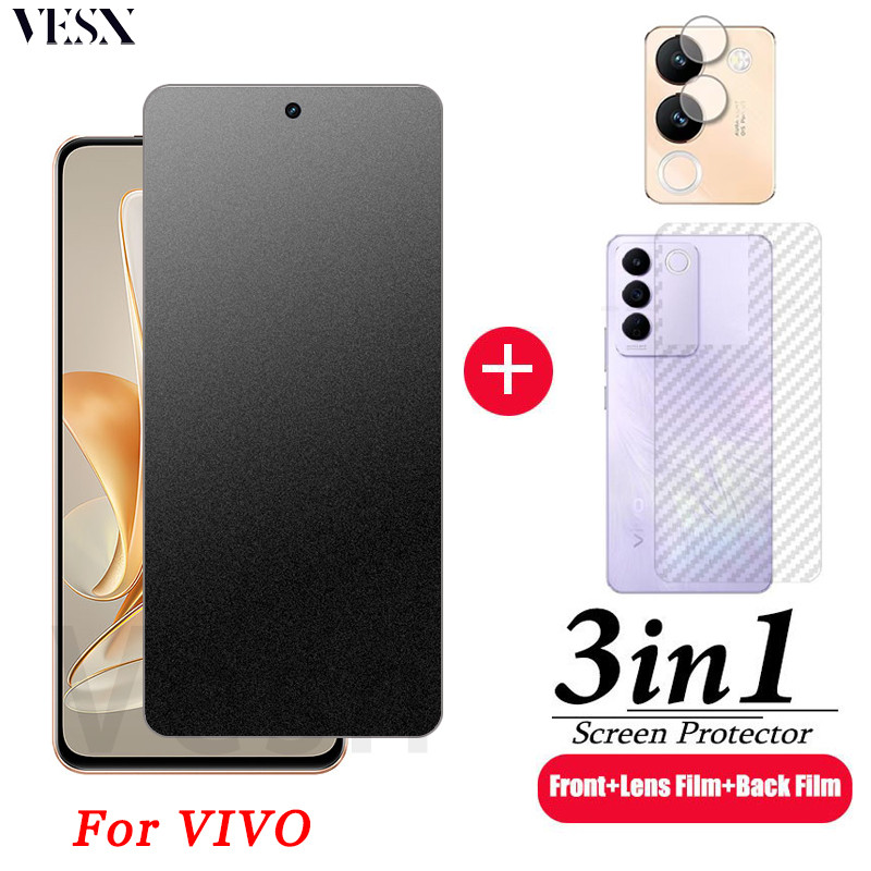 Matte Tempered Glass Screen Protector Film For VIVO V30 Lite V29E V27E V25 V25E V23 V23E V21 ...