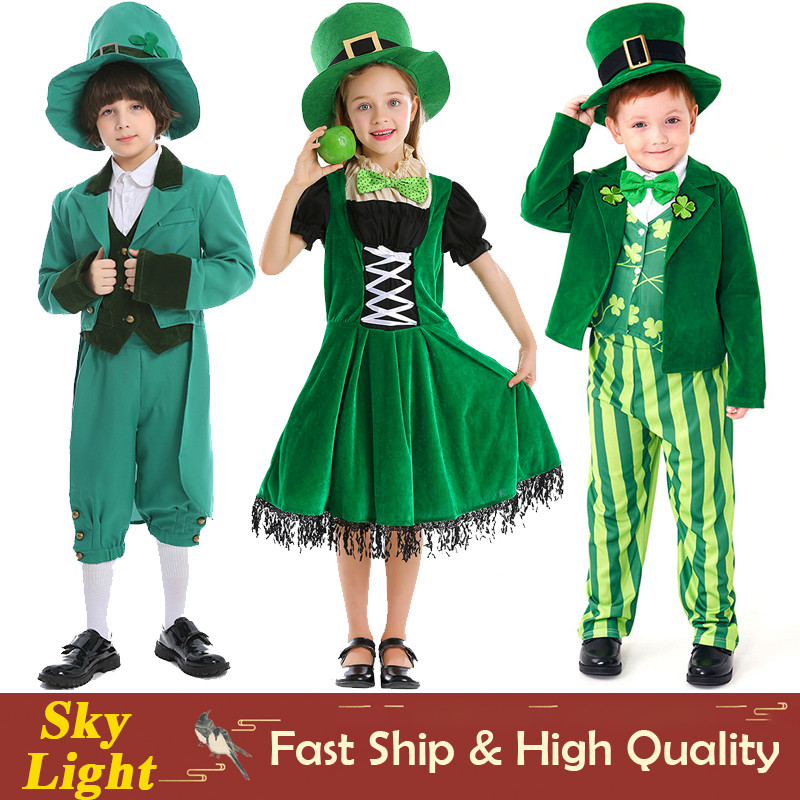 St. Patrick's Day Traditional Ireland Festival Irish Elf Cosplay ...