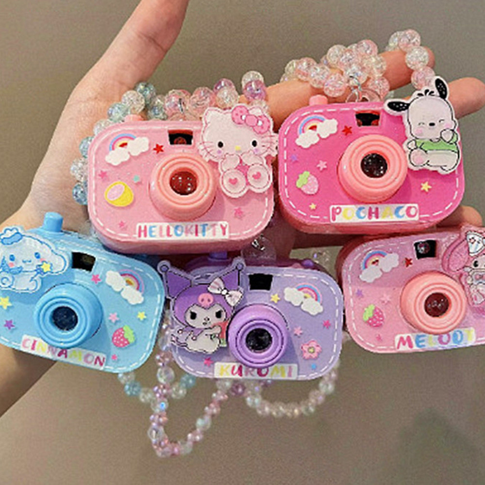 Cartoon Sanrio Children's Projection Camera Necklace Creative and Cute ...