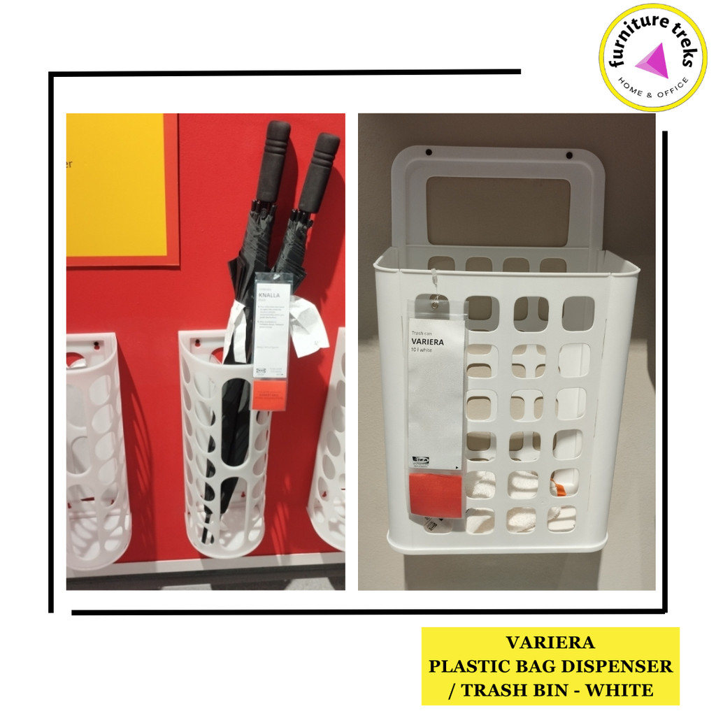 Variera Plastic bag dispenser, white | Shopee Philippines