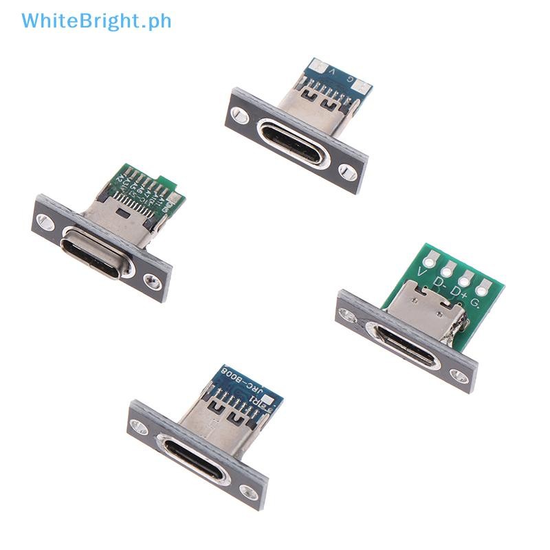 # WBTH # Charging Port USB Type C Socket Connector 2Pin 2P 4P ...