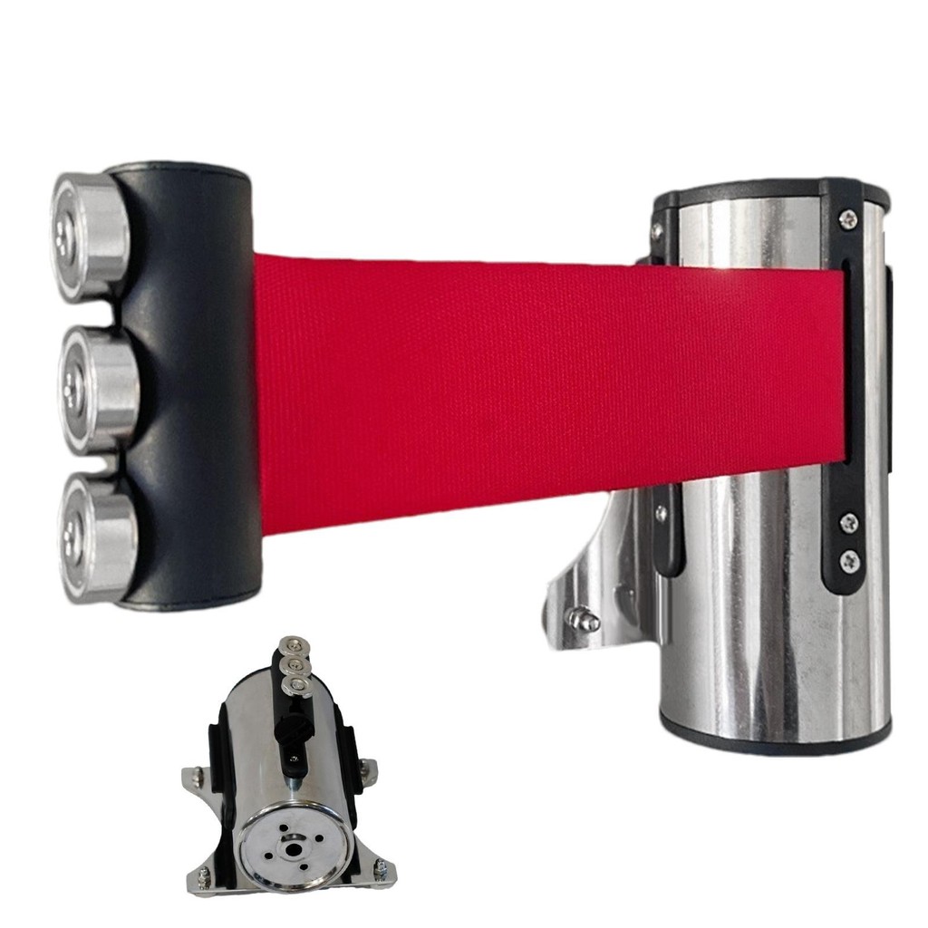 Crowd Control Retractable Belt Magnetic Wall Barrier Retractable ... Crowd Control Retractable Belt Magnetic Wall Barrier Retractable ...