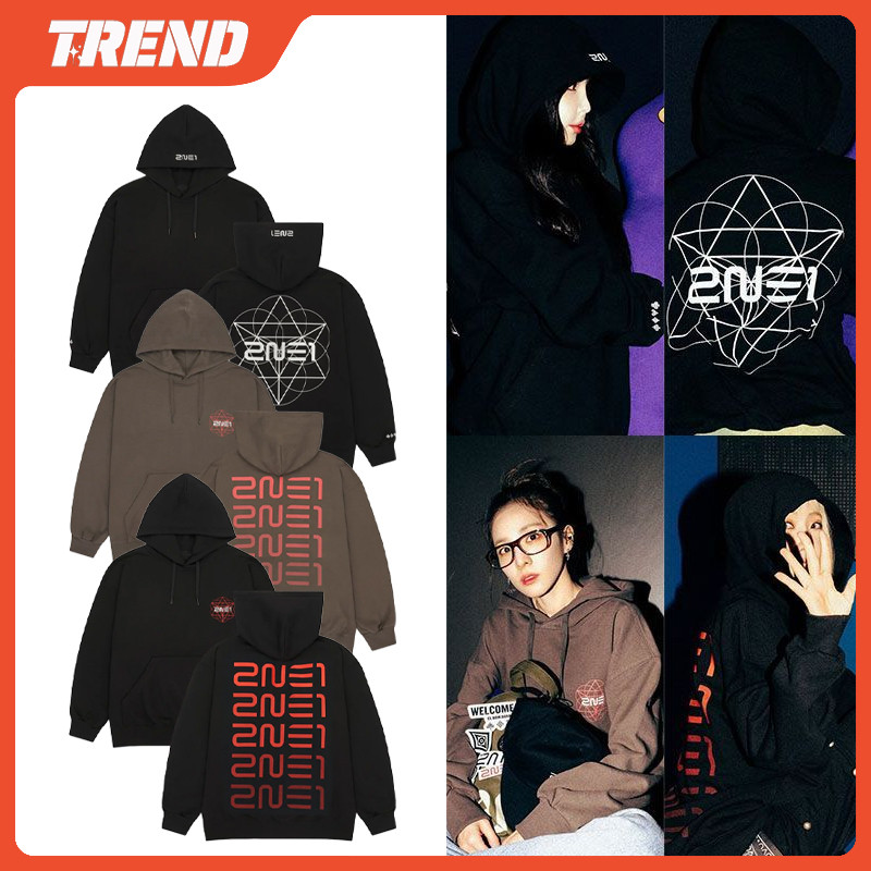 2NE1 WELCOME BACK Concert Merch Hoodie Plus Size Korean Style Men's and ...