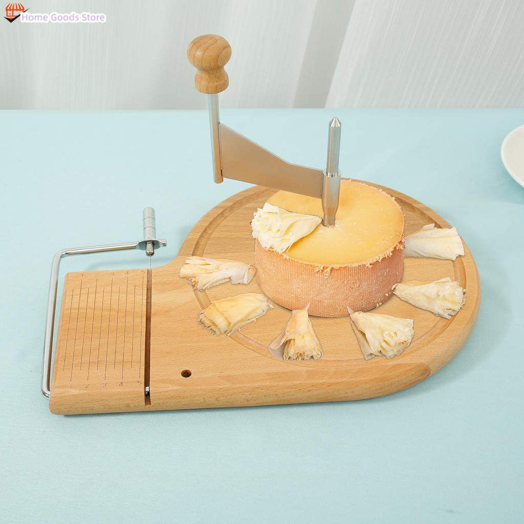 Cheese Slicer Multifunctional Cheese Cutter with Clear Precise Scale ...