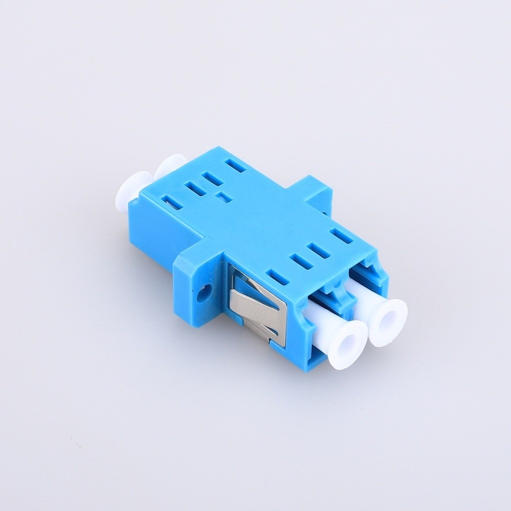 50Pcs Fiber Coupler LC Duplex Flange Fiber Optic Connector LC / UPC ...