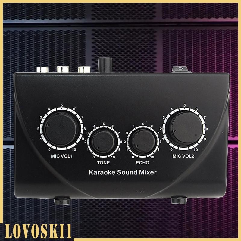 [Lovoski1] Sound Mixer Audio Mixer Professional Pre Stage with Mic ...