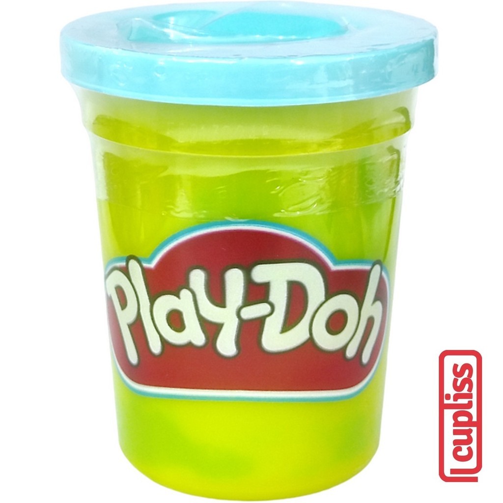 LILIN Play Doh Original Dough Can 4 OZ Soft Blue 112 Gr PlayDoh Single ...