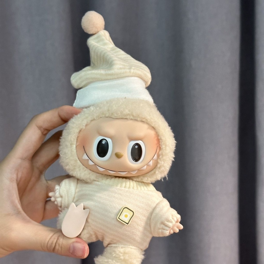 Labubu wear/Labubu Mystery Box Vinyl Mart Baby Clothes Doll Plush Doll ...