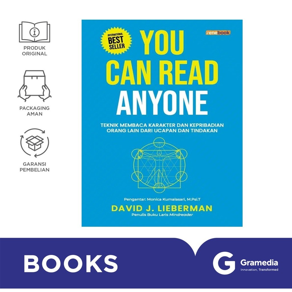 Gramedia Surabaya - You Can Read Anyone (David J. Lieberman) | Shopee ...