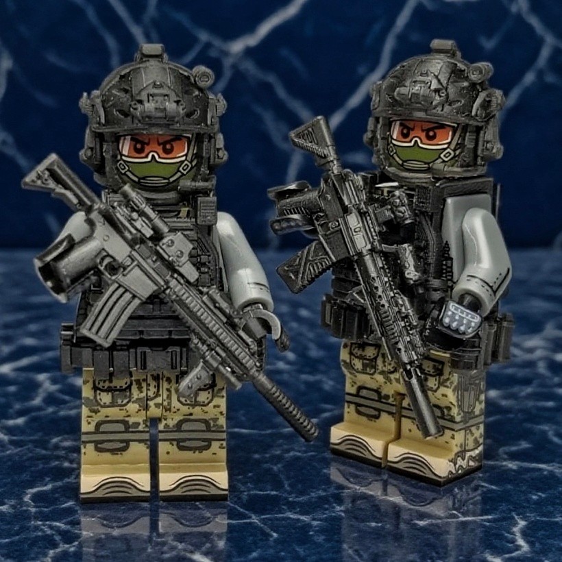 German Special Forces Building Blocks: KSK & Delta Operator Military ...