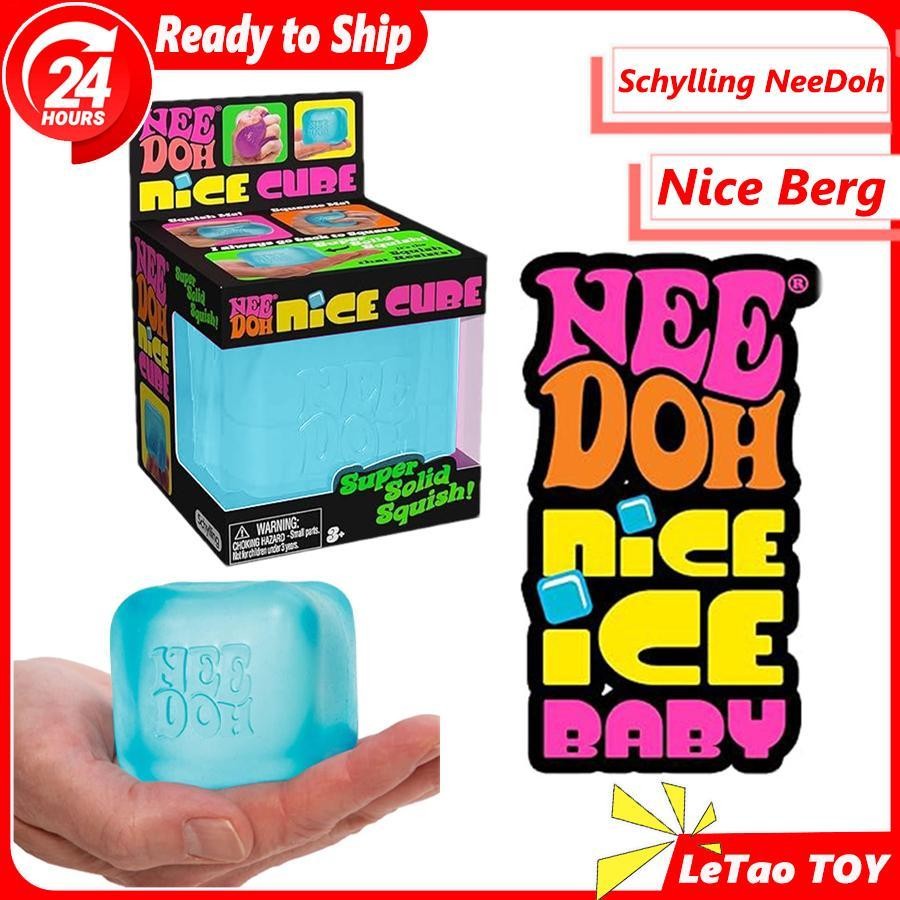 Schylling Needoh Nice Berg Giant Needoh Nice Cube Sensory Squeeze