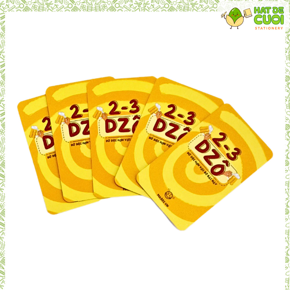 2-3 dzo party game deck with 35 challenging cards, fun to gather on ...