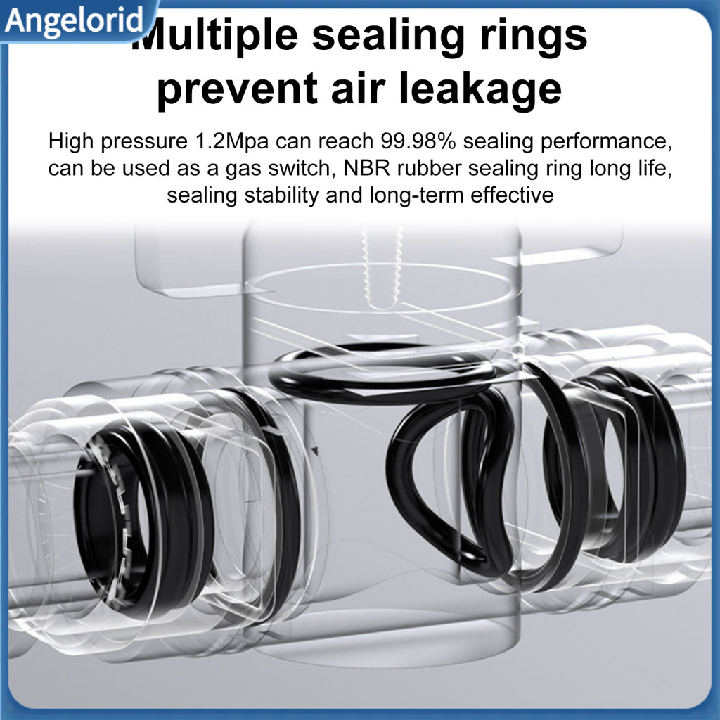 Angelorid| Durable Engineering Plastics Hand Valve Gas Flow Control ...