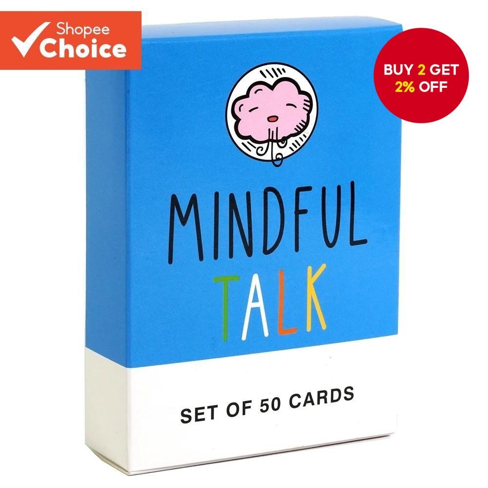 MINDFULNESS GAME FOR KIDS: MINDFUL TALK CARDS | Shopee Philippines