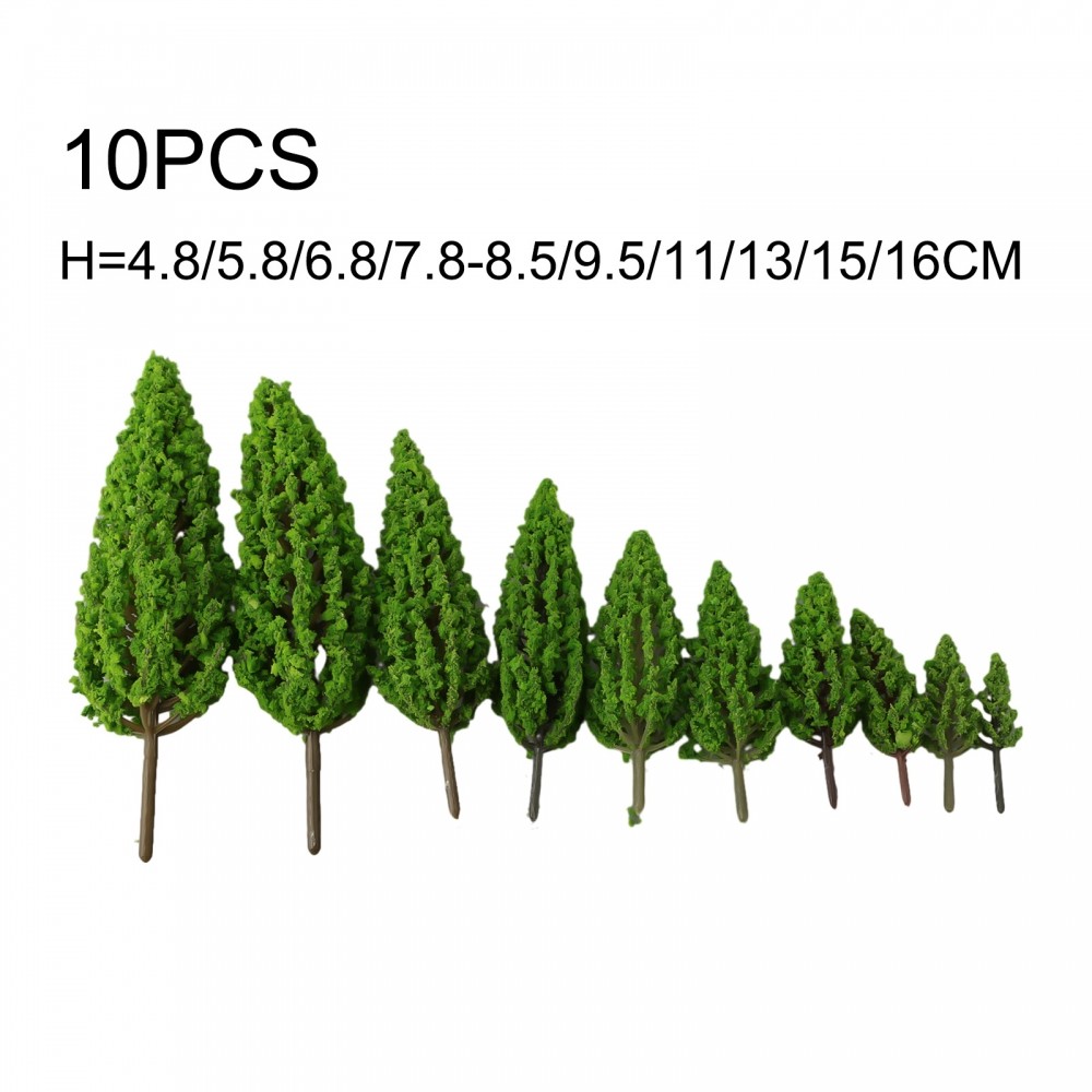 Lifelike Pine Model Trees for Train Railway Diorama Landscape (67 ...