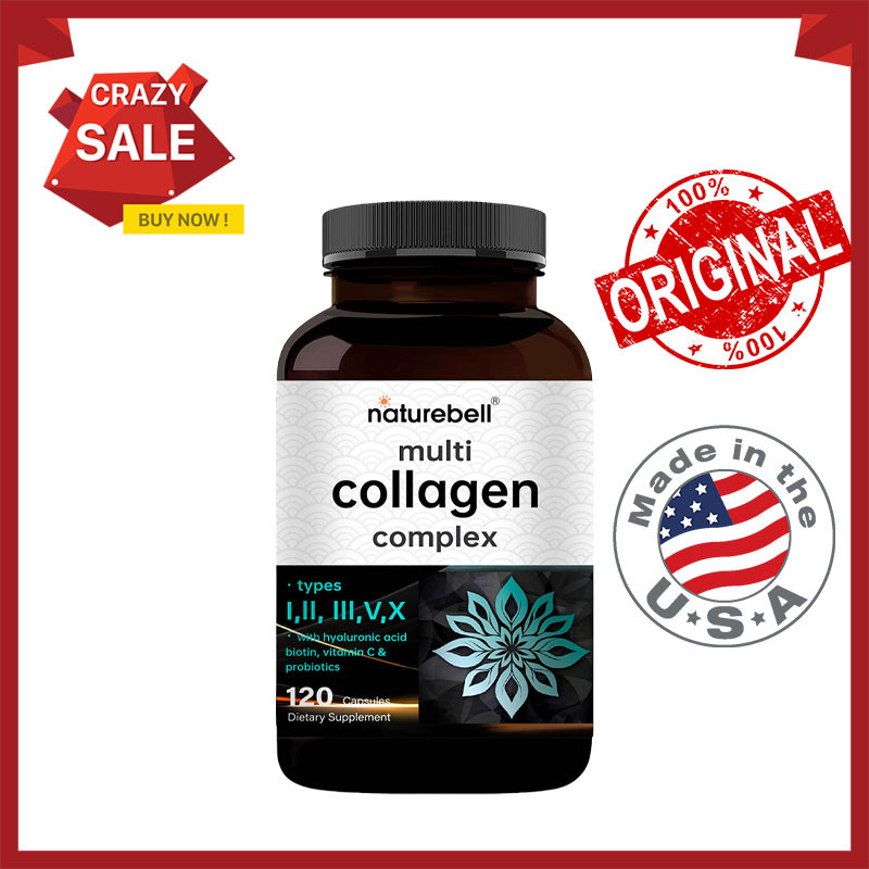 Naturebell Multi-Collagen Complex - Scientifically Blended Collagens ...