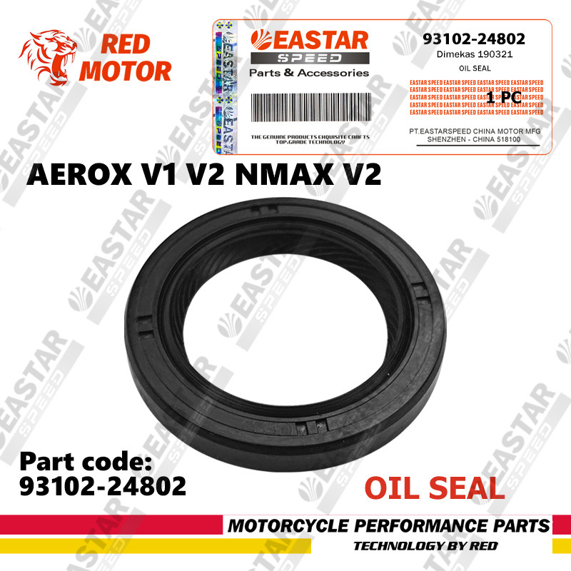 [B651] Pulley Side Oil Seal 93102-24802 (Aerox V1 V2 / Nmax V2 ...