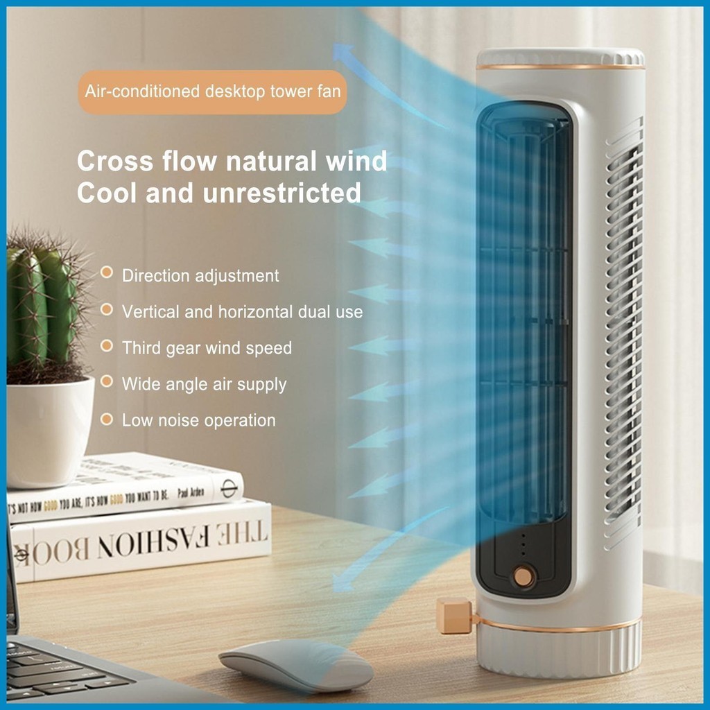 Mini Air Conditioner USB Air Conditioner 3 Speed Automatic Shaking Head ...