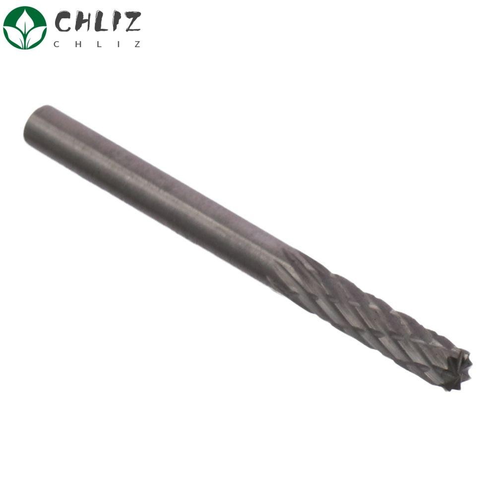 CHLIZ Rotary Files, Tungsten Carbide 1/8" Shank, High-quality 3mm Dia ...