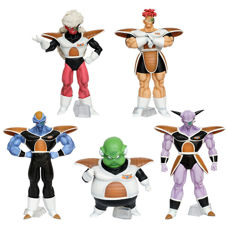 Gukm YT Dragon Ball GK Frieza Army Villain Ginuit Team Model Decoration ...