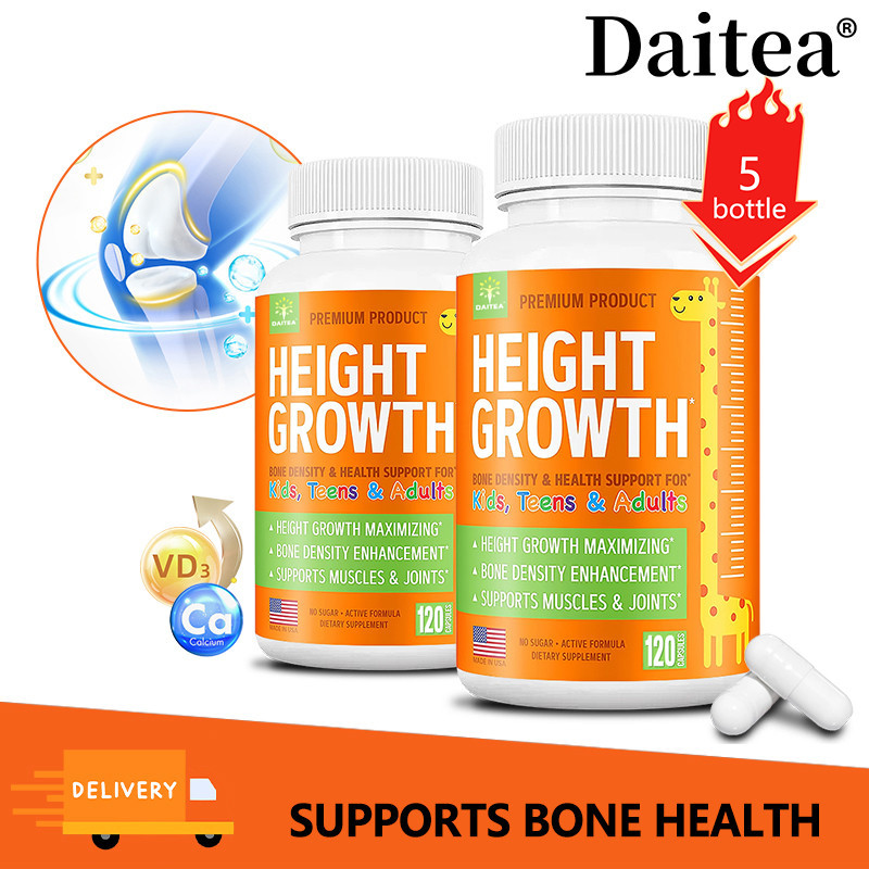 Daitea Height Growth Supplement Containing Calcium, Vitamins and ...