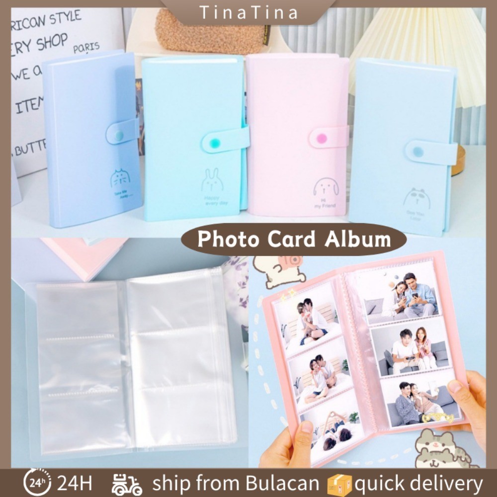 120/240 Pockets Large Capacity Card Holder Photo Card Book Photo Album ...