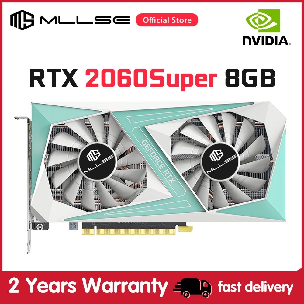 RQMLLSE RTX 2060 Super 8GB Gaming Graphics Card GDDR6 256Bit 8Pin PCI ...