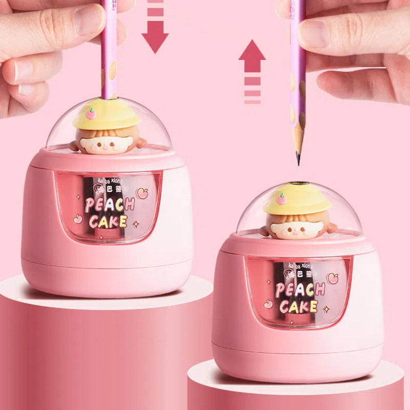 Cute Cartoon Pencil Sharpener Children Elementary School Students ...