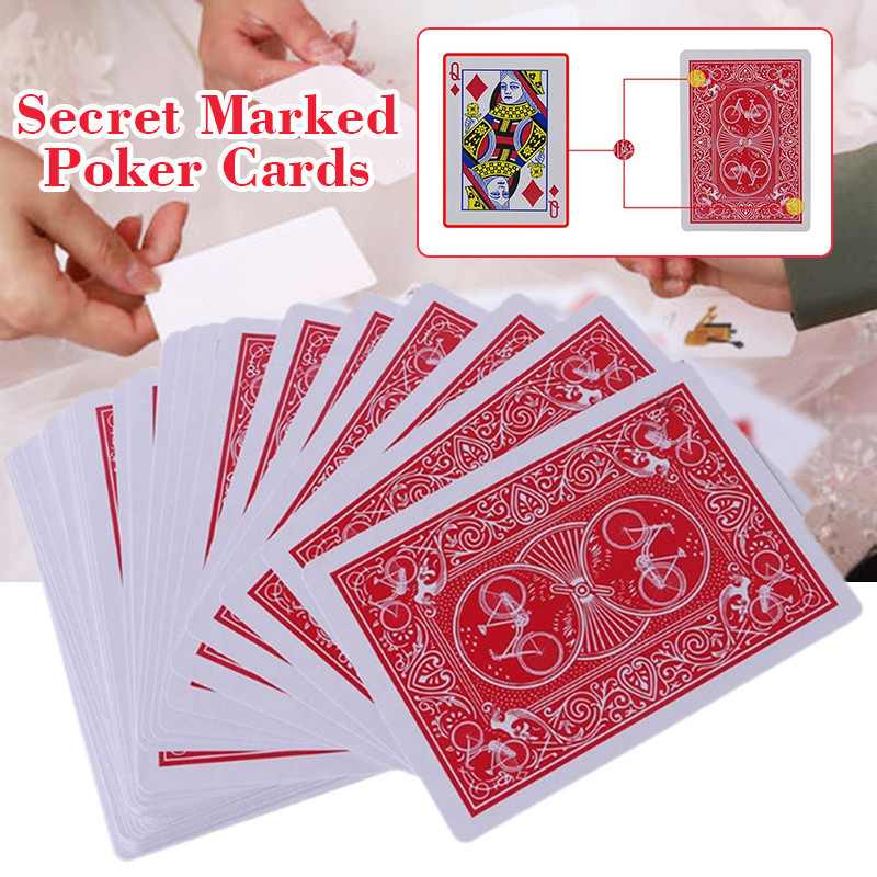 Secret Marked Poker Cards See Through Playing Cards Magic Toys Magic ...