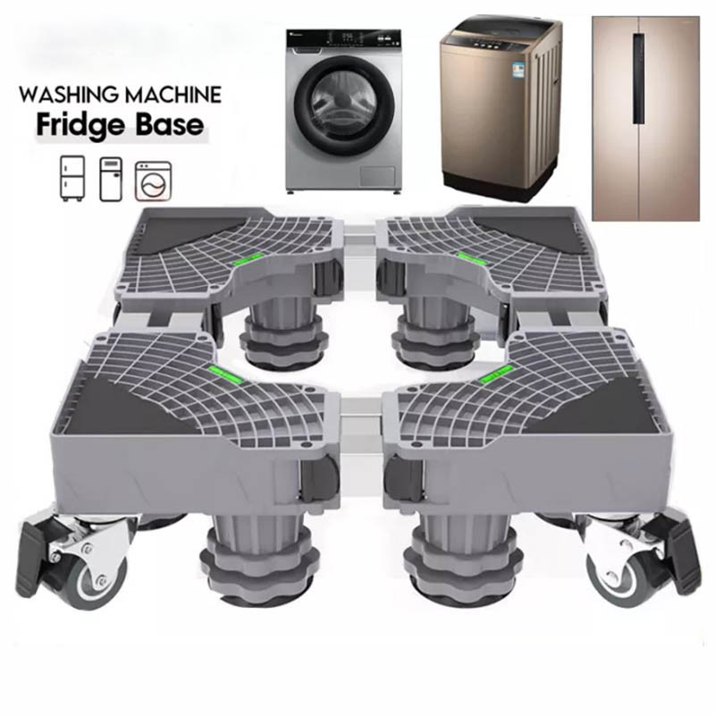 Universal Refrigerator Rack Stand Adjustable Washing Machine Rack Stand ...