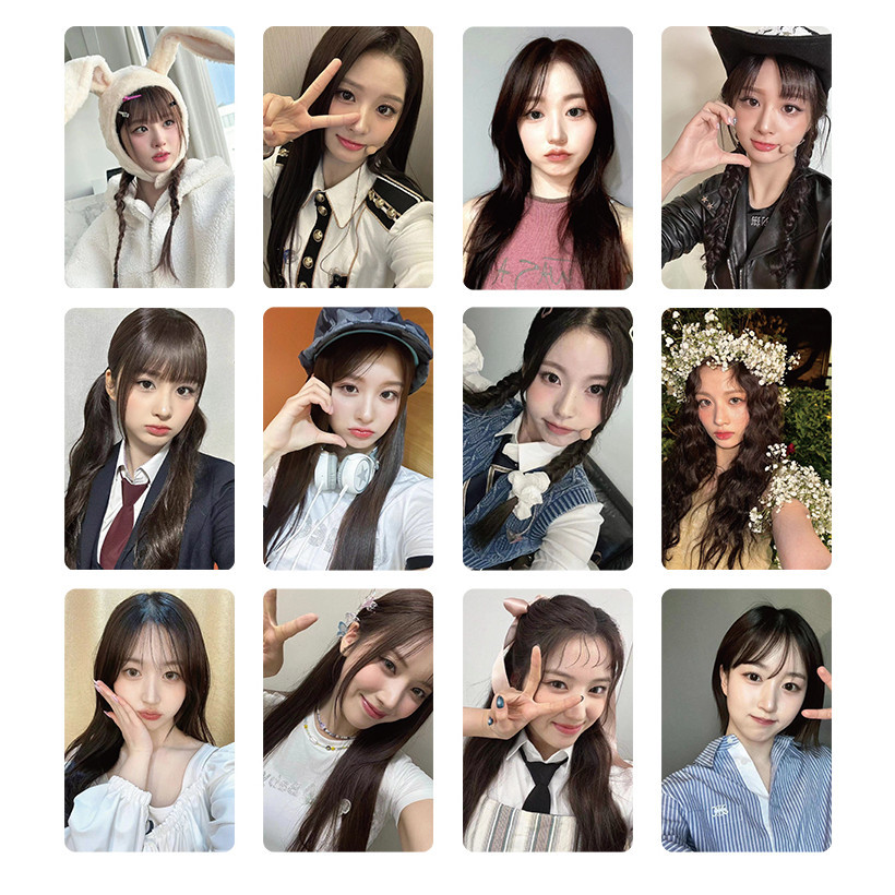 50/55/60pcs NMIXX Photocards Laser Hologram Lomo Cards LILY HAEWON SULLYOON BAE JIWOO KYUJIN ...
