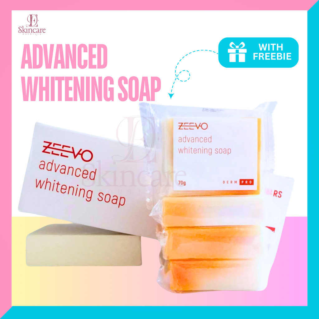 Zeevo Advanced Whitening Soap 10pcs per Box | 70g | Shopee Philippines