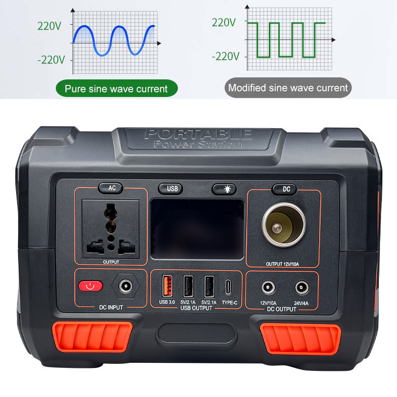 Power Station Portable Portable Power Bank 300W Lithium Battery Support ...