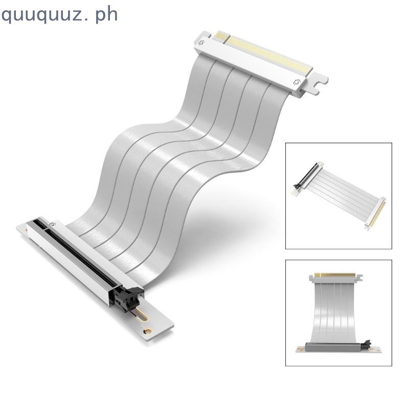QUU GPU Vertical Full Speed PCIE 3 0 X16 Riser Cable Graphics Card ...