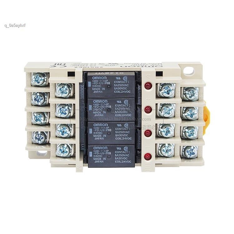 Terminal relay module module G6B-4BND DC24V with G6B-1114P-FD-US DC24 | Shopee Philippines