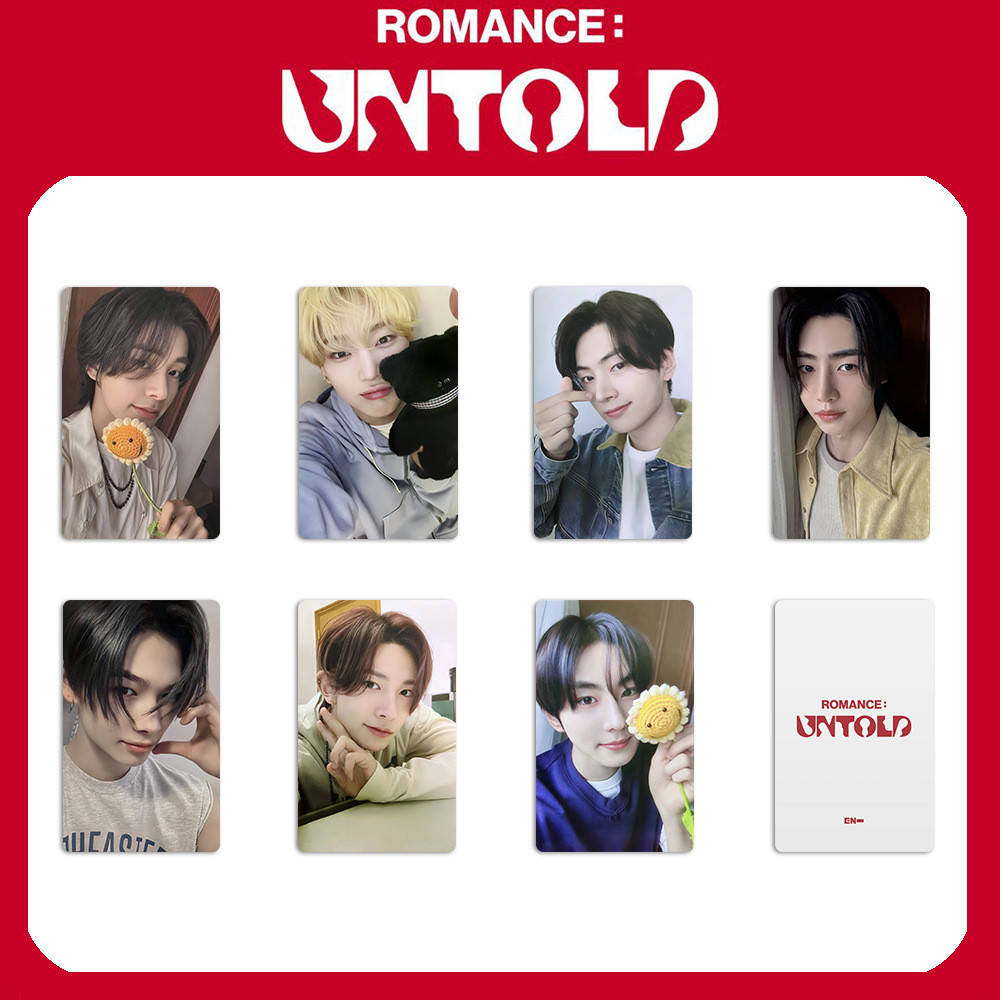 3-7pcs EN ROMANCE UNTOLD Album Lomo Card WVS Dicon Photocards ...