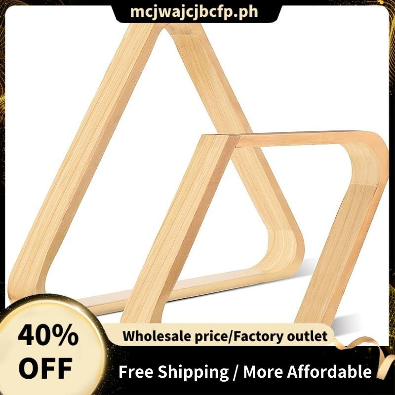 Perfect Wooden Billiard Ball Rack Billiard 8-Ball Triple-cornered Rack ...