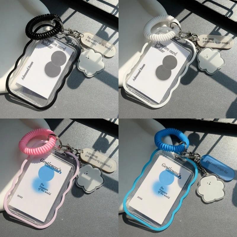 Student Simplicty ID Card Holder Kpop Idol Photocard Cover Case ...