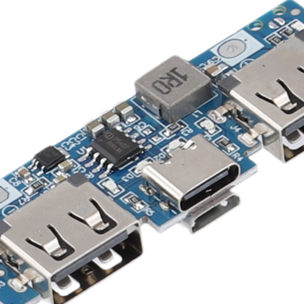 Micro/Type-C 18650 Boost Battery Charger DIY USB Power Bank Board USB ...